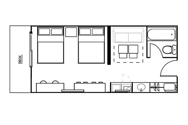 Double Suite Room | Wilderness Resort Wisconsin Dells