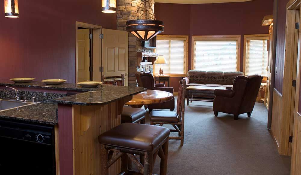 2 Bedroom Deluxe | Glacier Canyon Lodge Wisconsin Dells 2 Bedroom Deluxe | Glacier Canyon Lodge Wisconsin Dells