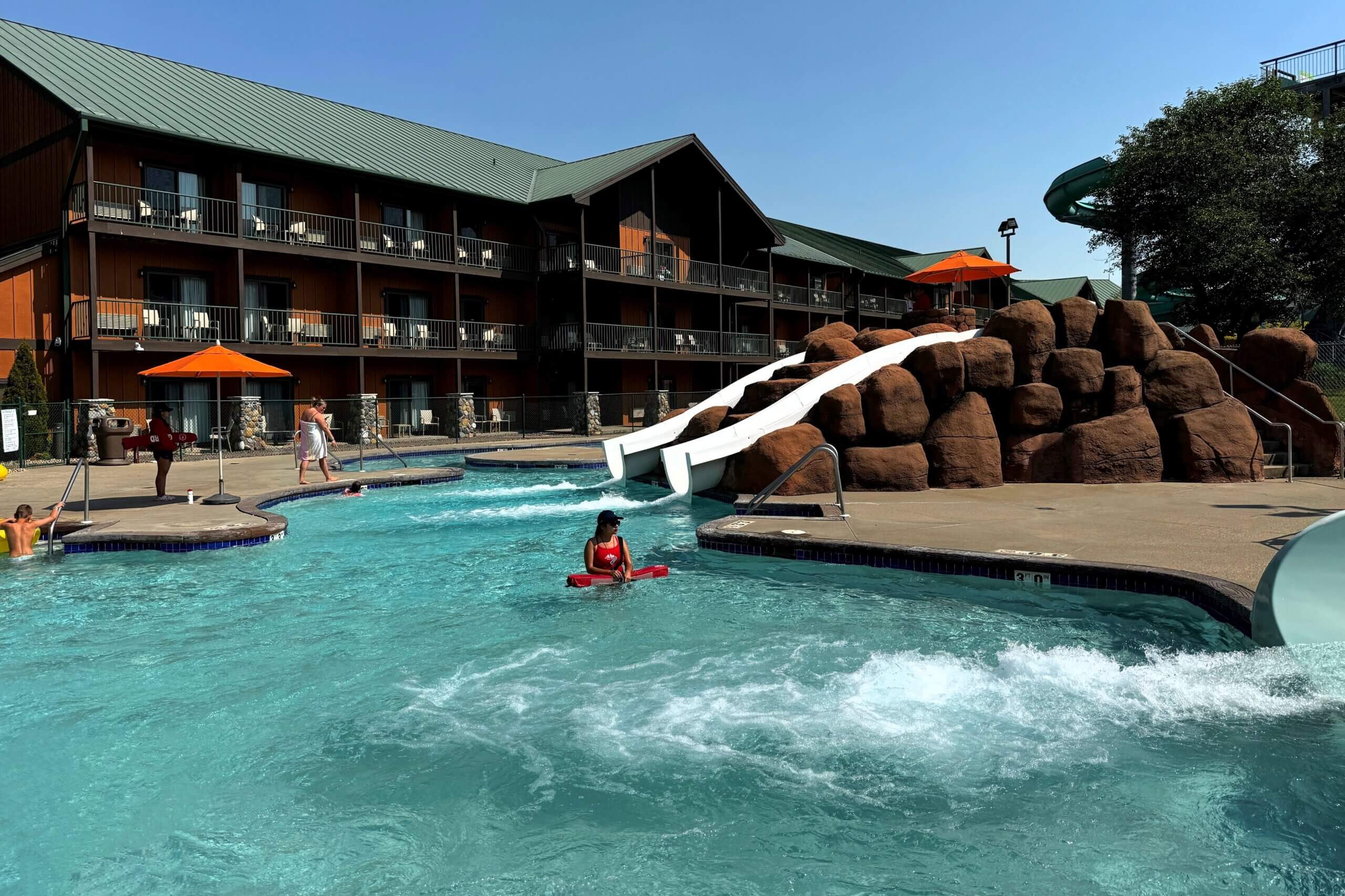 New Frontier Outdoor Waterpark Wilderness Resort Wisconsin Dells