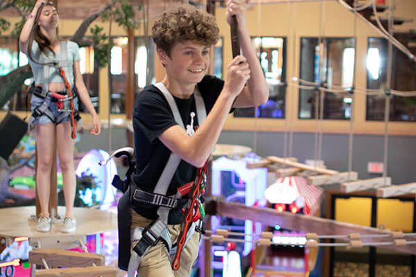 Northern Lights Sky Ropes Course - Wilderness Resort Attractions