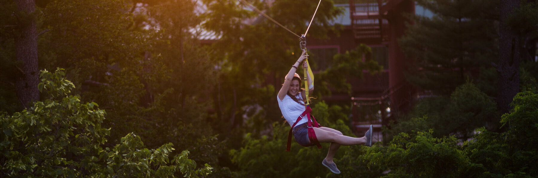 Wilderness Canyon Zip Line - Wilderness Resort