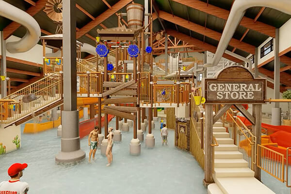 Wild West Indoor Waterpark, Wilderness Resort Wisconsin Dells