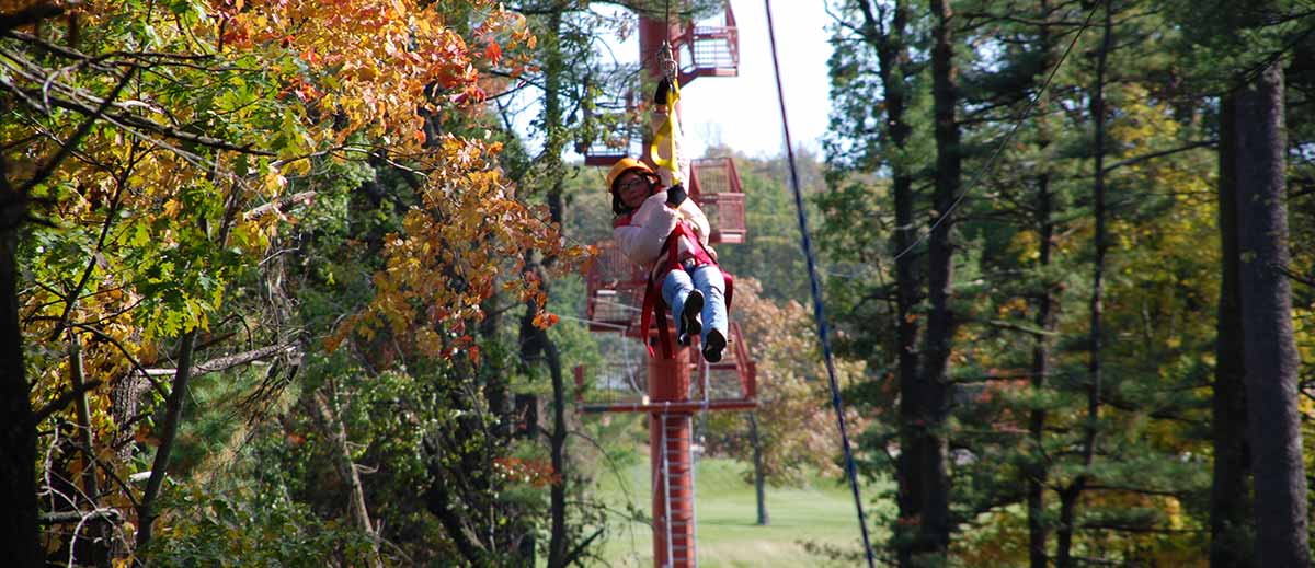 Wilderness Canyon Zip Line - Wilderness Resort