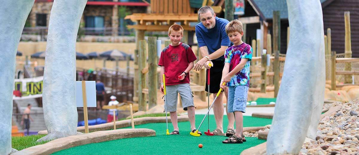 Lost WorldJurassic Mini Golf - Wilderness Resort