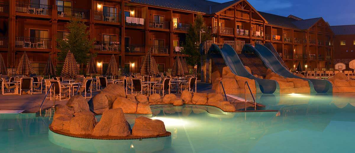 New Frontier Outdoor Waterpark Wilderness Resort Wisconsin Dells