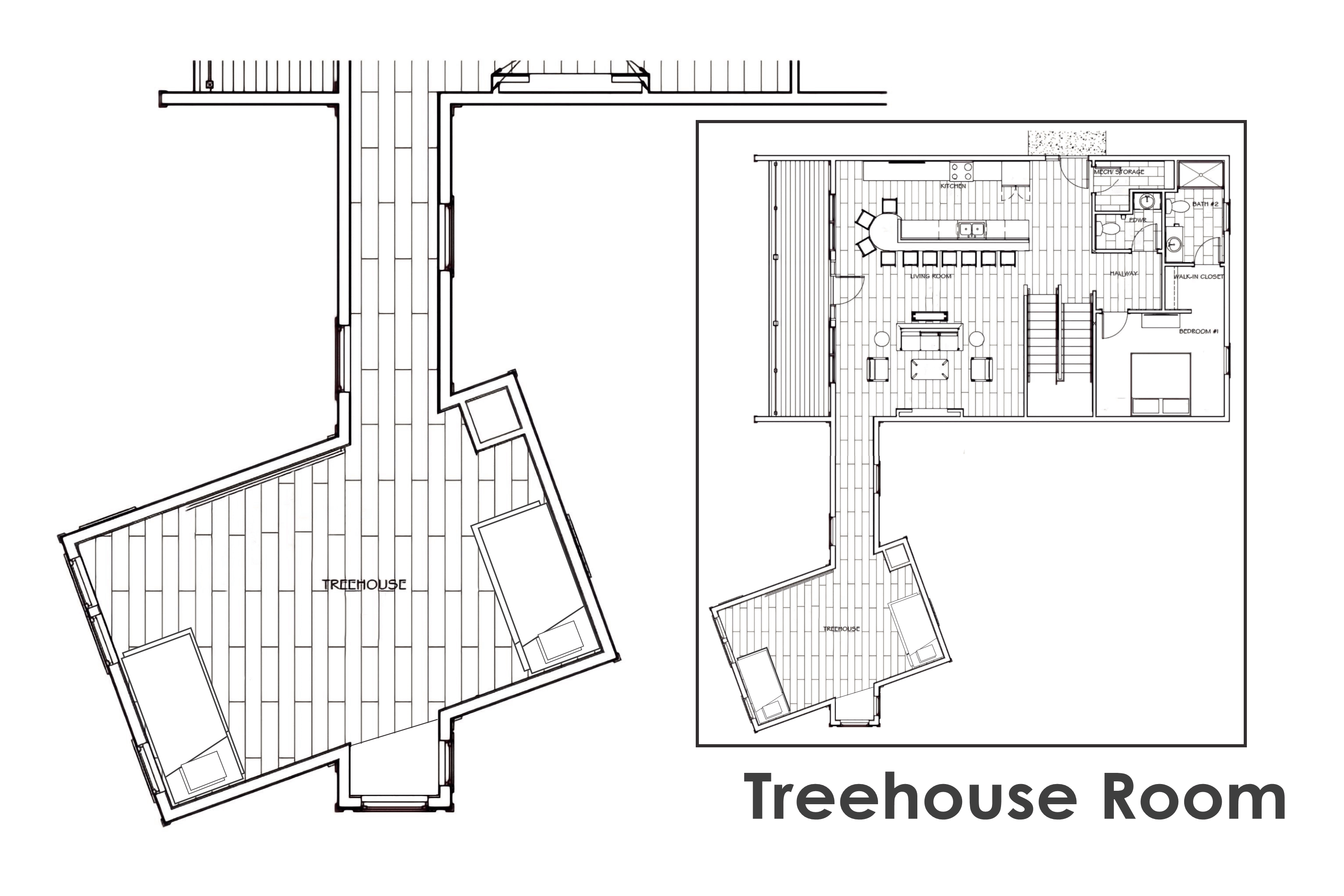 5 Bedroom Treehouse Cabin - Wilderness Resort